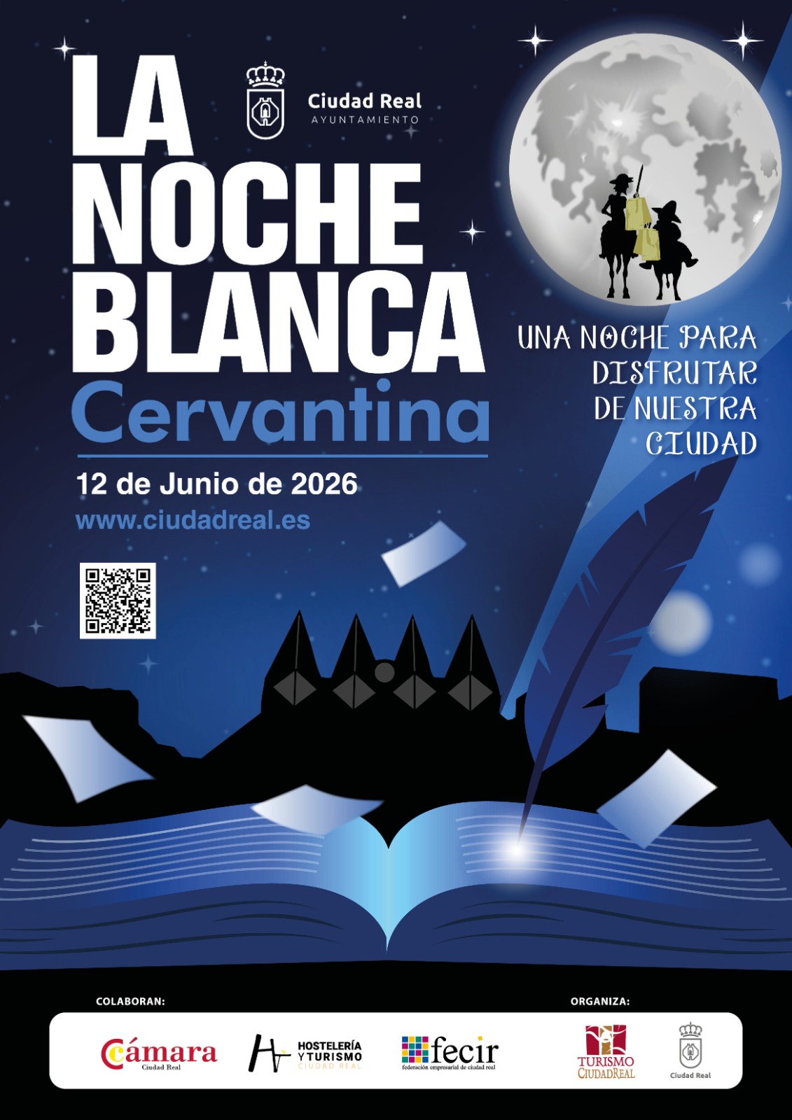 NOCHE BLANCA CERVANTINA 2026 - Turismo Ciudad Real